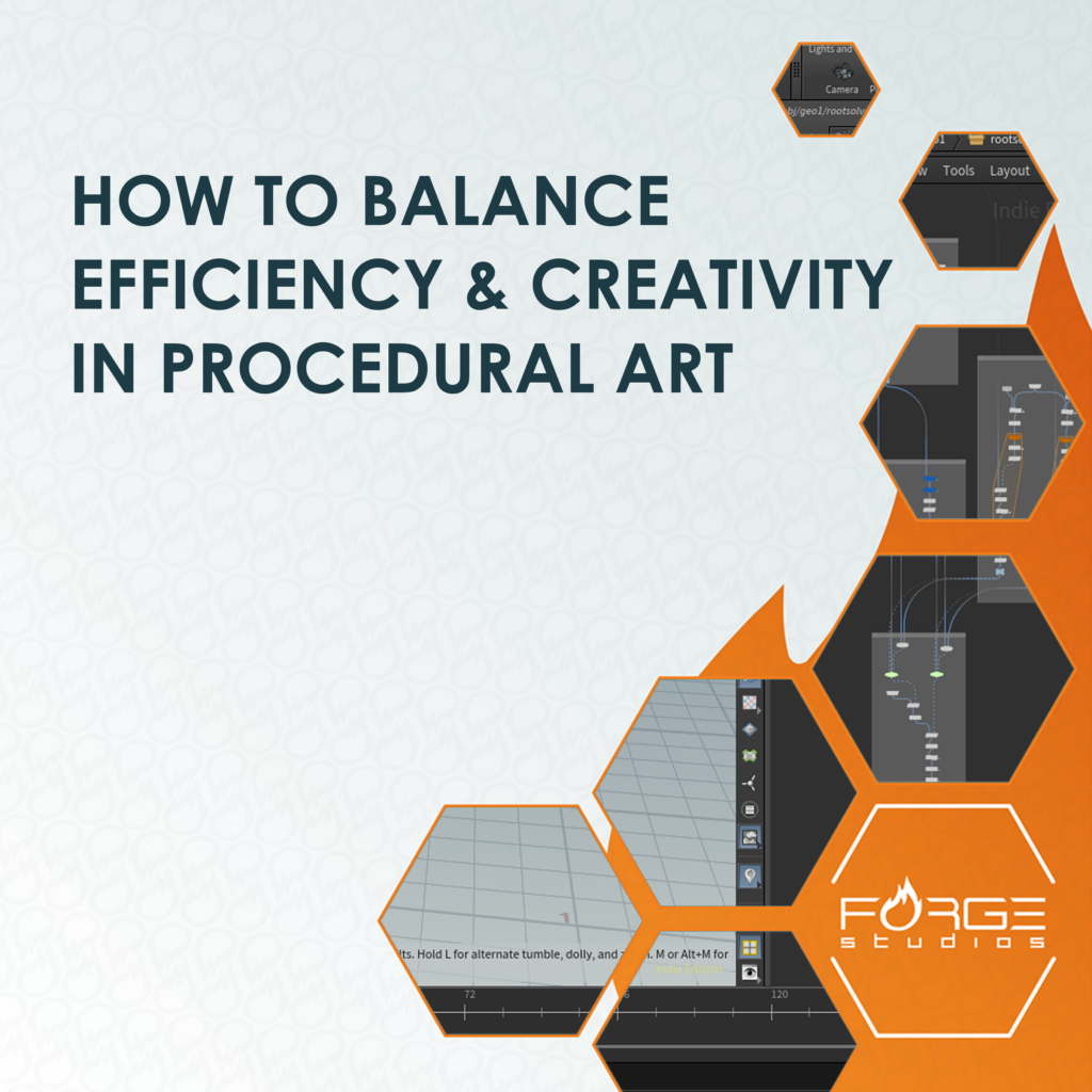 How to Balance Efficiency and Creativity in Procedural Art